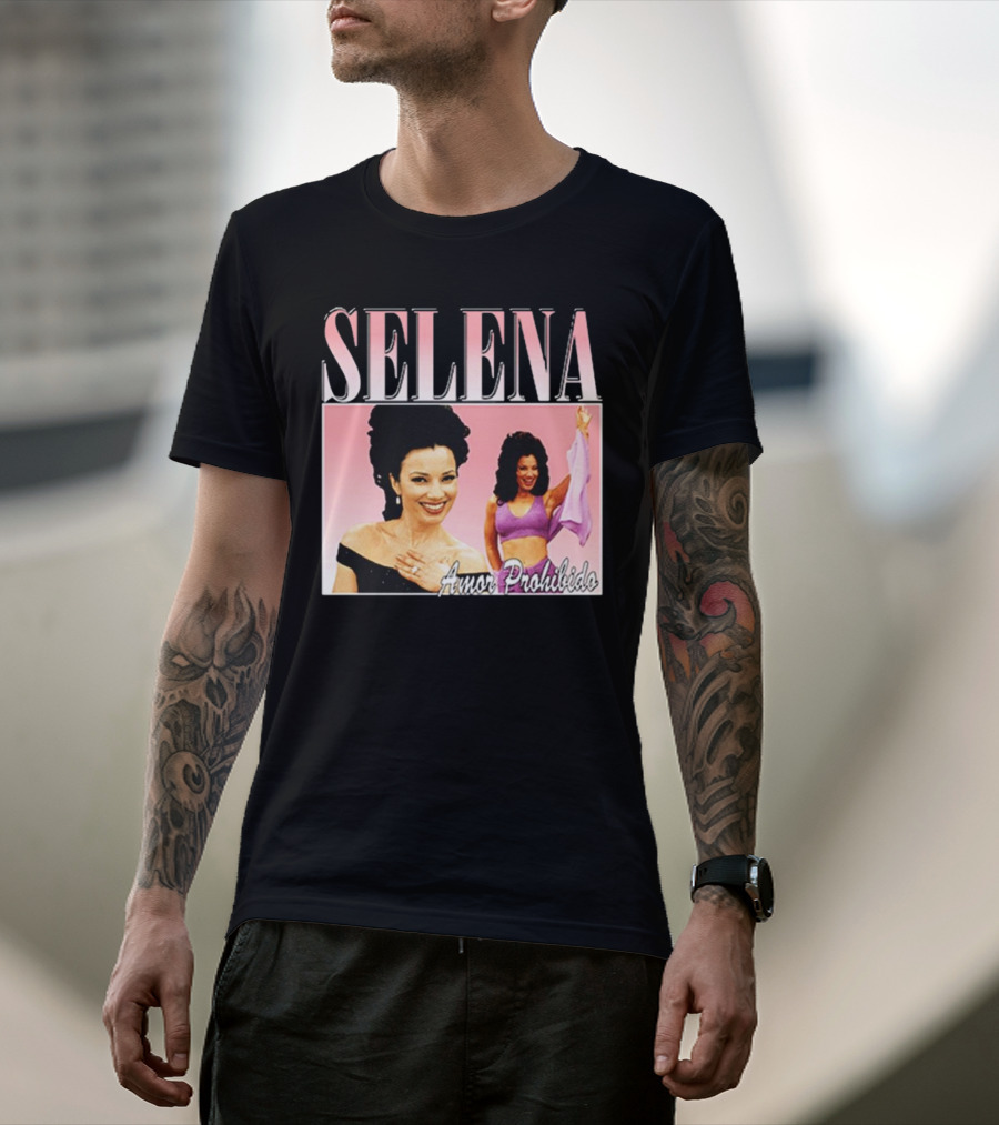 SELENA Amor Prohibido Vintage Style Retro Fashion T-Shirt