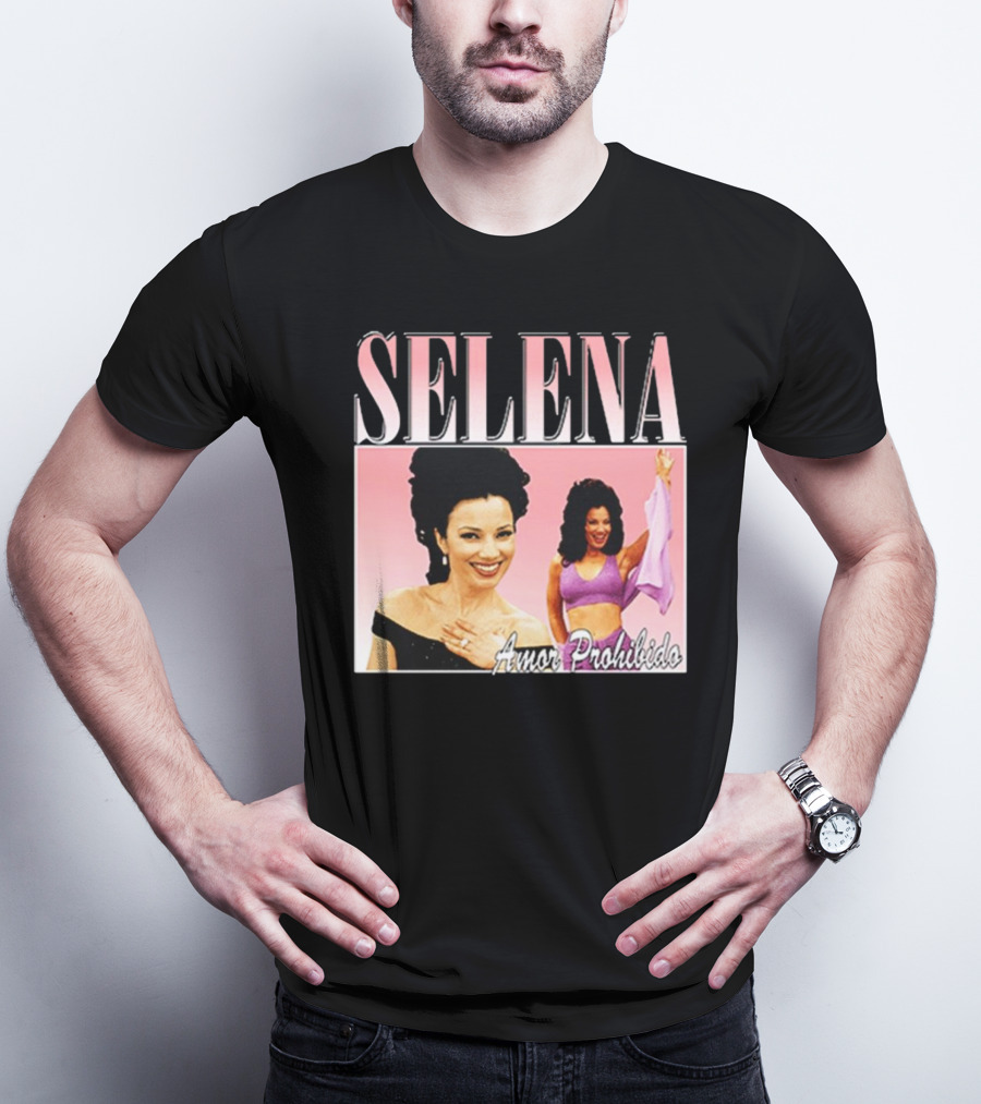 SELENA Amor Prohibido Vintage Style Retro Fashion T-Shirt
