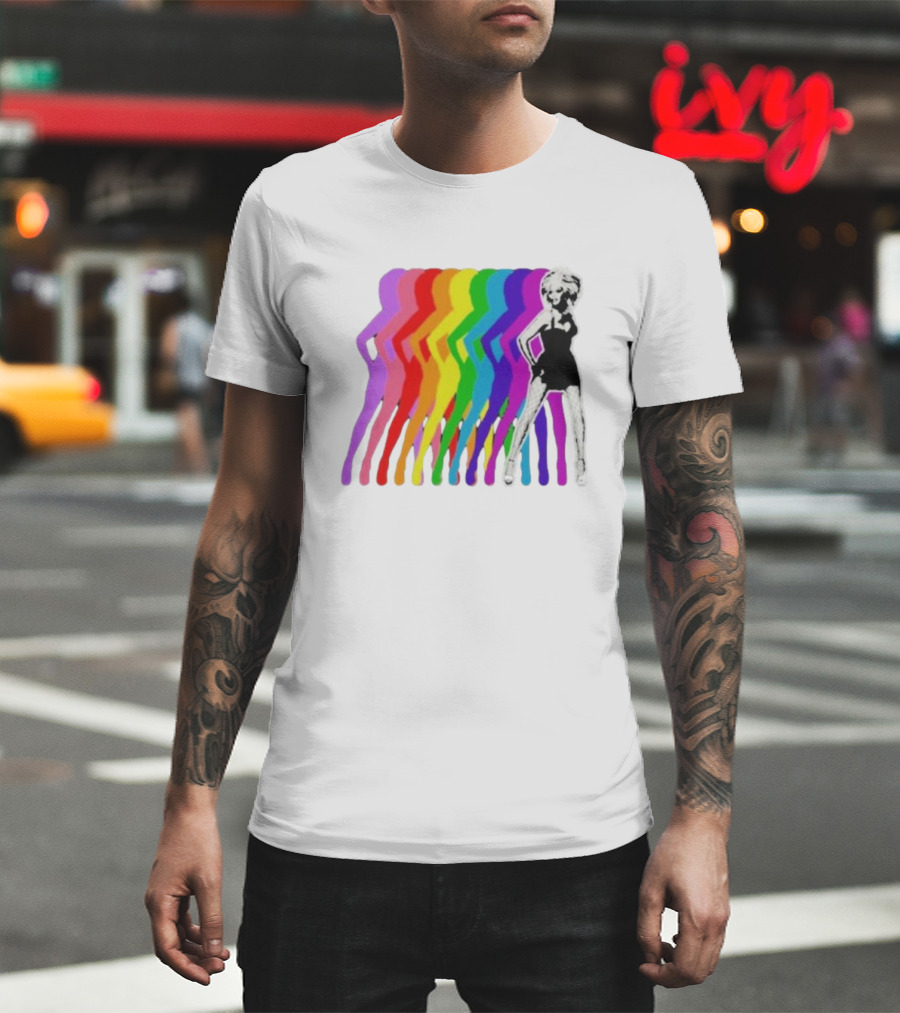 Rupaul Rainbow Pride Shadow T-Shirt