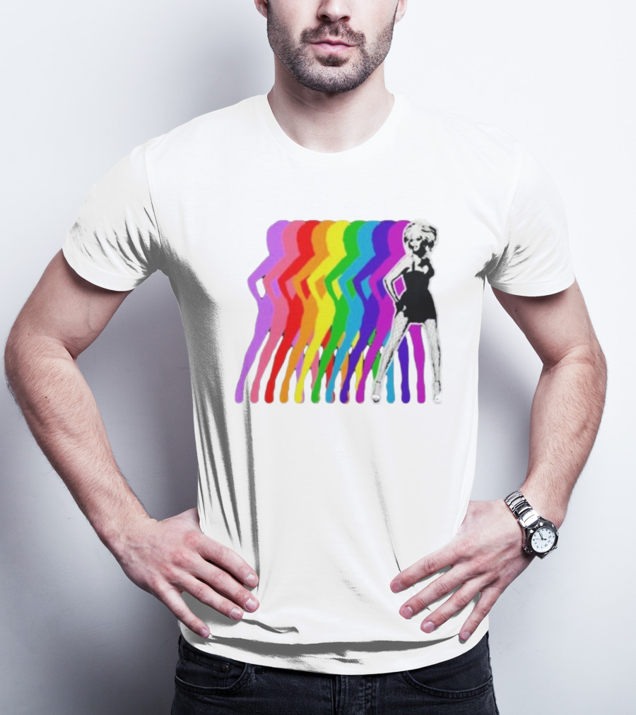 Rupaul Rainbow Pride Shadow T-Shirt