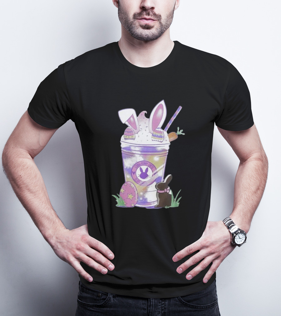 Easter Bunny Love Chocolate Cotton Candy Cup With Eggs T-Shirt