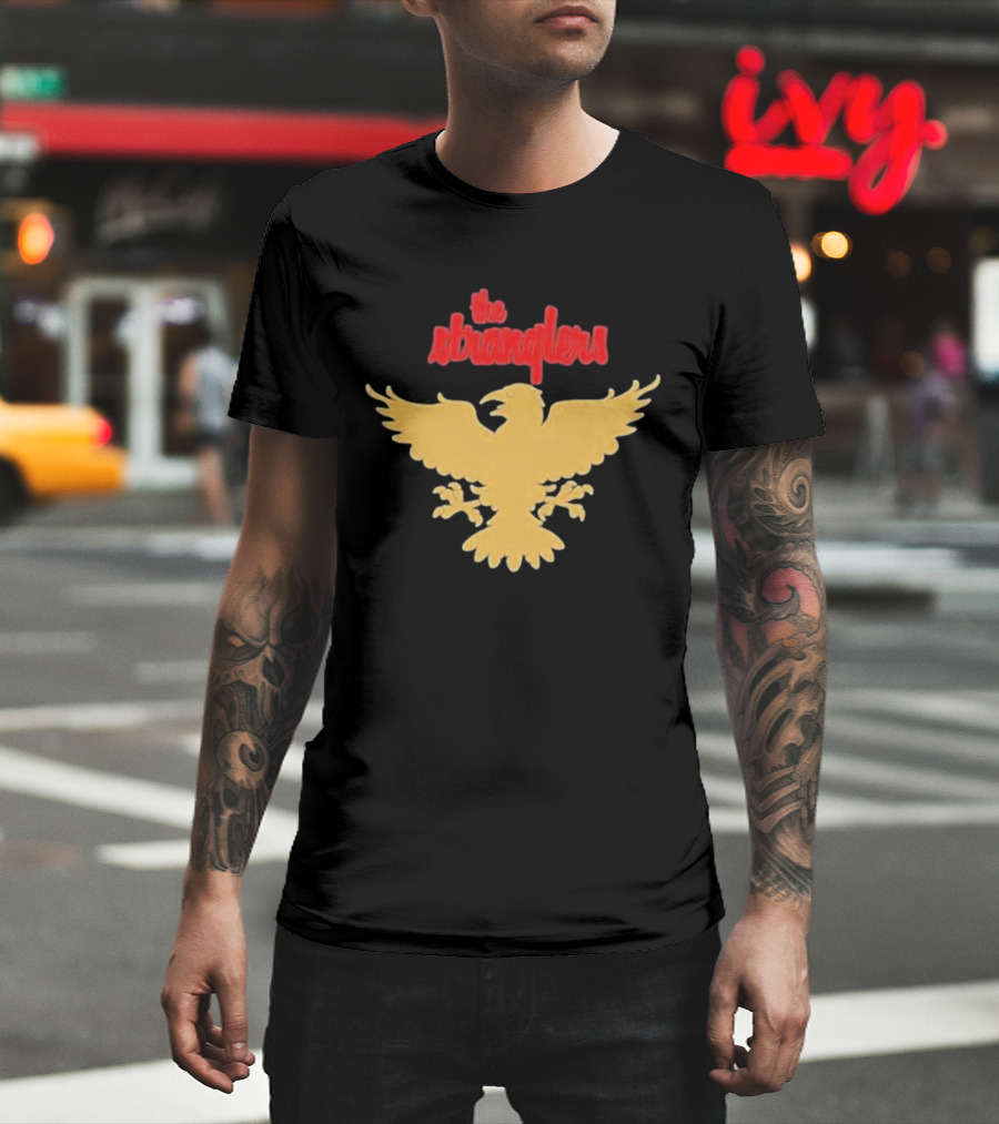 The Stranglers Golden Raven T-Shirt