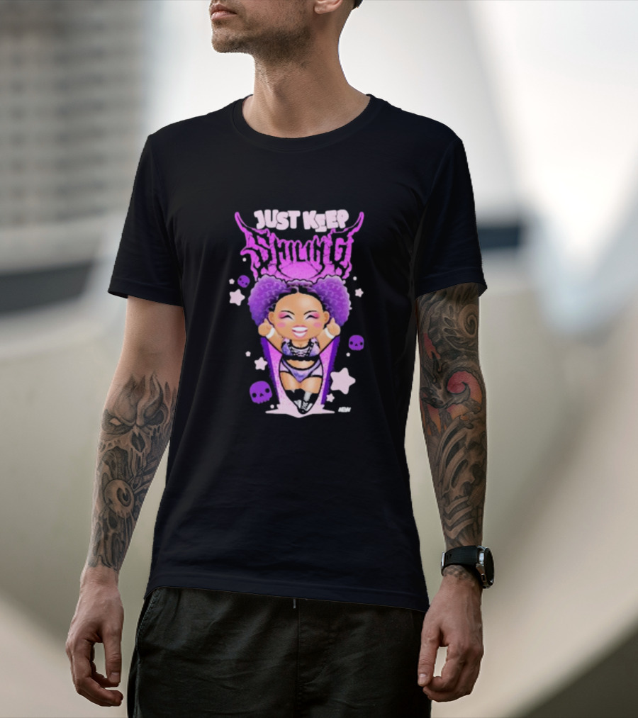 Just Keep Smiling Willow Nightingale Chibi T-Shirt
