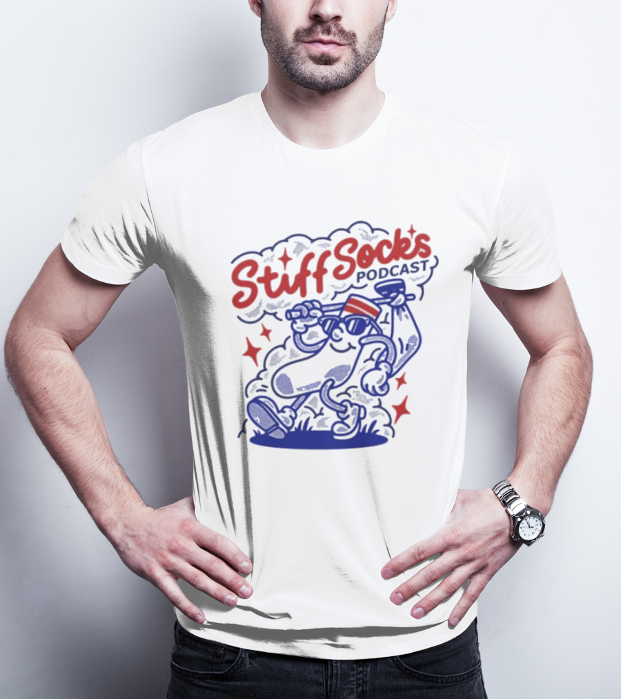 Stiff Socks Podcast Walkin Sock Store T-Shirt