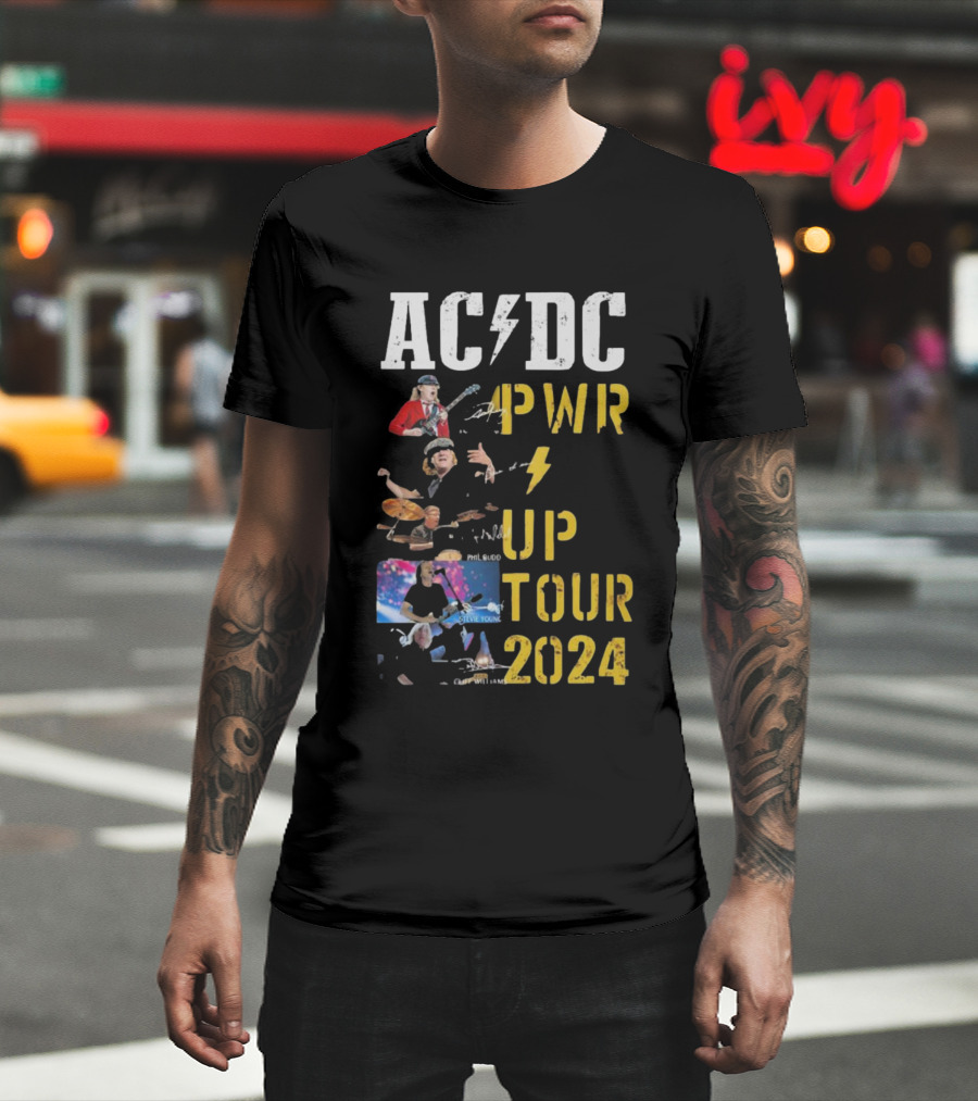 ACDC PWR UP Tour T-Shirt