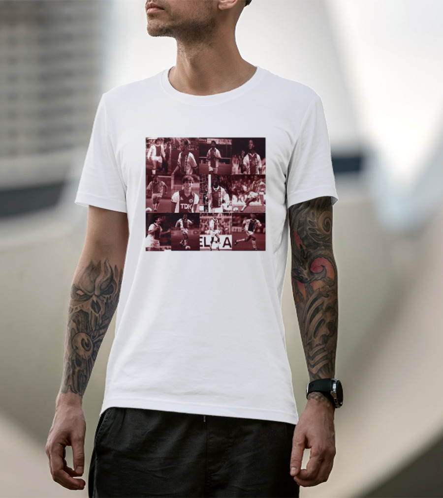 Youth Academy Ajax Past Images Young Player Soccer Moments T-Shirt