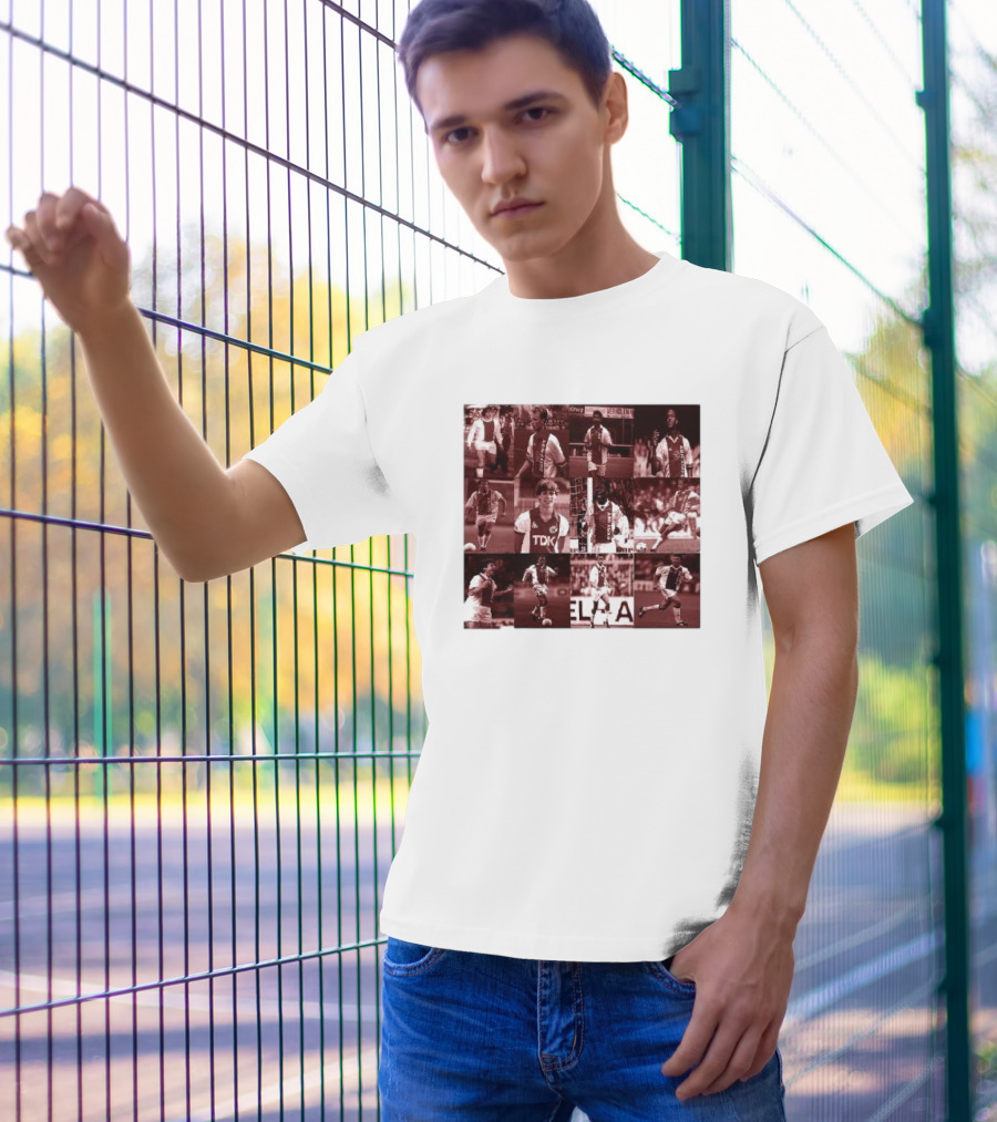 Youth Academy Ajax Past Images Young Player Soccer Moments T-Shirt