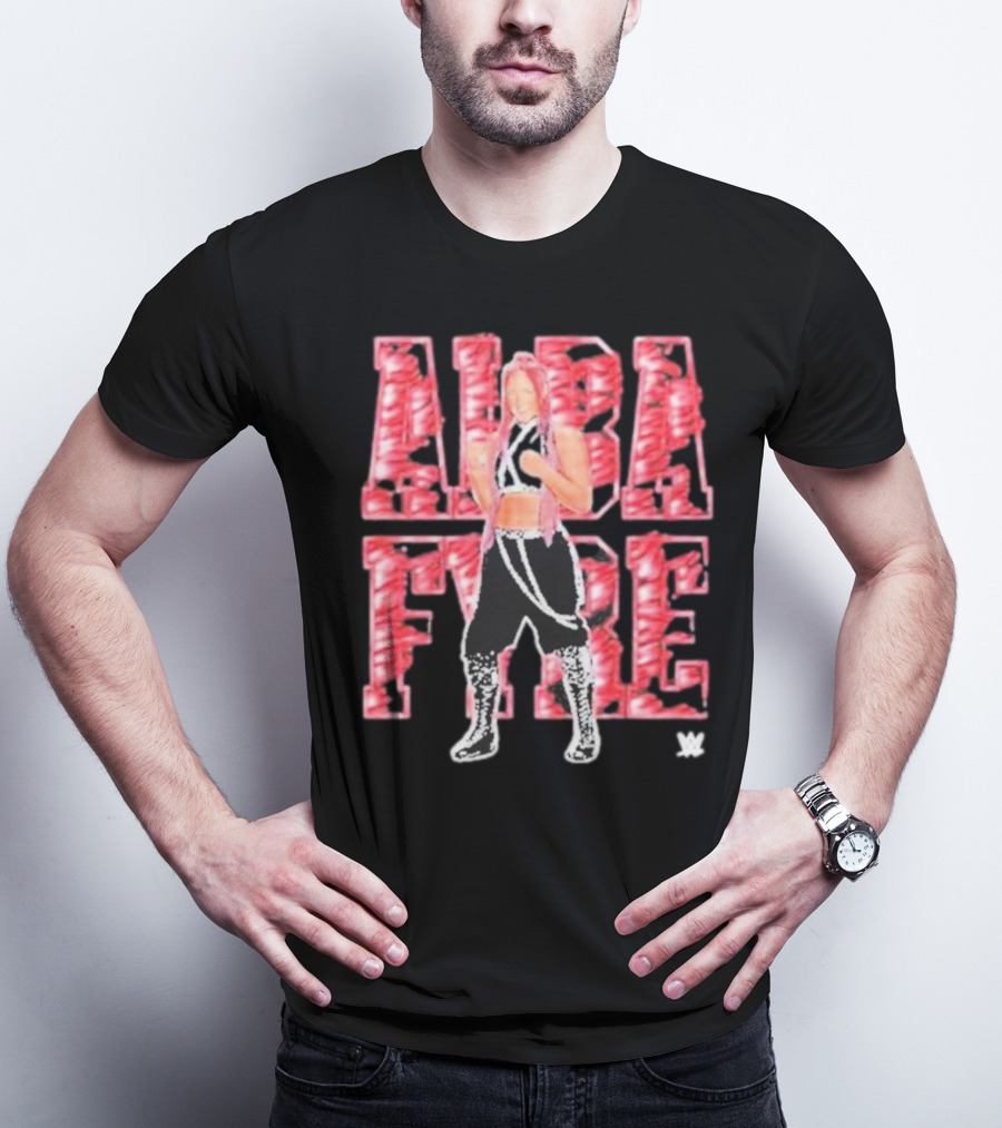 Alba Fyre Wrestling WWE Pose T-Shirt