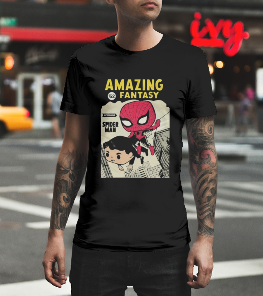 Amazing Fantasy '62 Introducing Spider Man T-Shirt