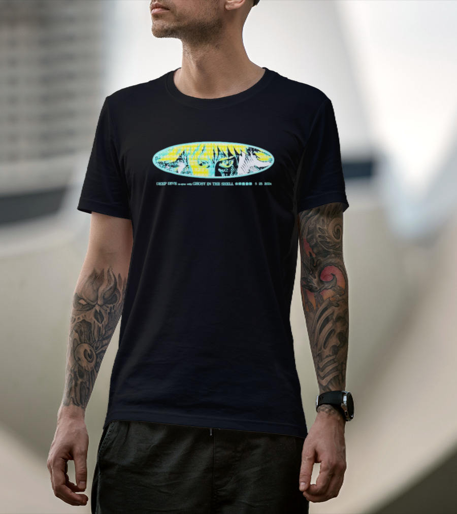 Deep Dive Sync Ghost In The Shell 5 25 T-Shirt
