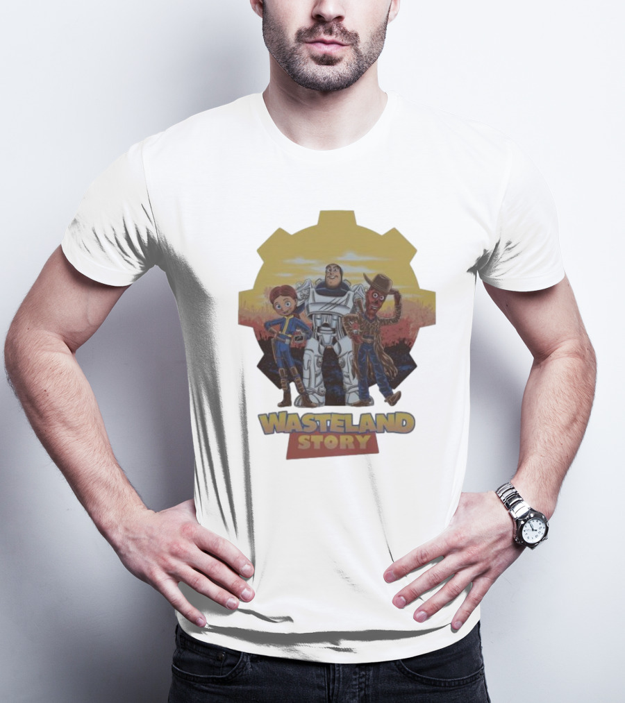 Wasteland Story Cooper Howard Lucy Fallout Shelter T-Shirt