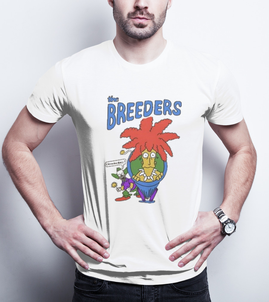 The Breeders Last Splash Cartoon Character T-Shirt