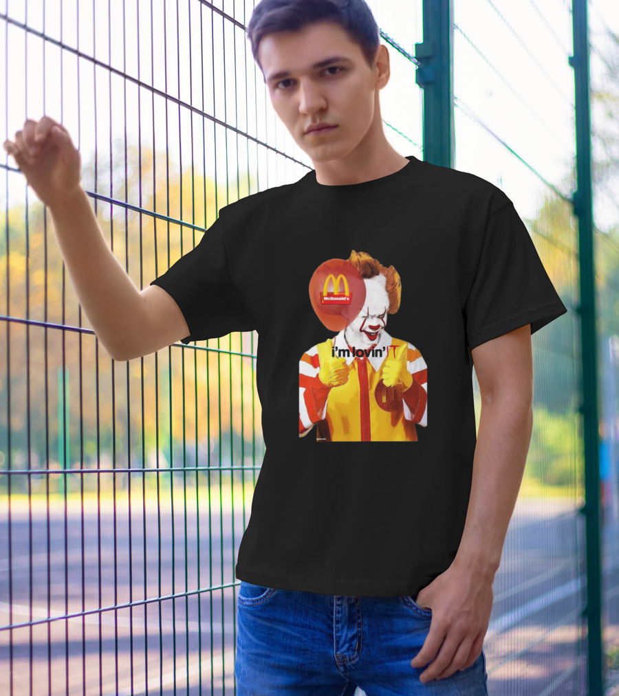 Pennywise McDonald’s I’m Lovin’ IT Balloon T-Shirt