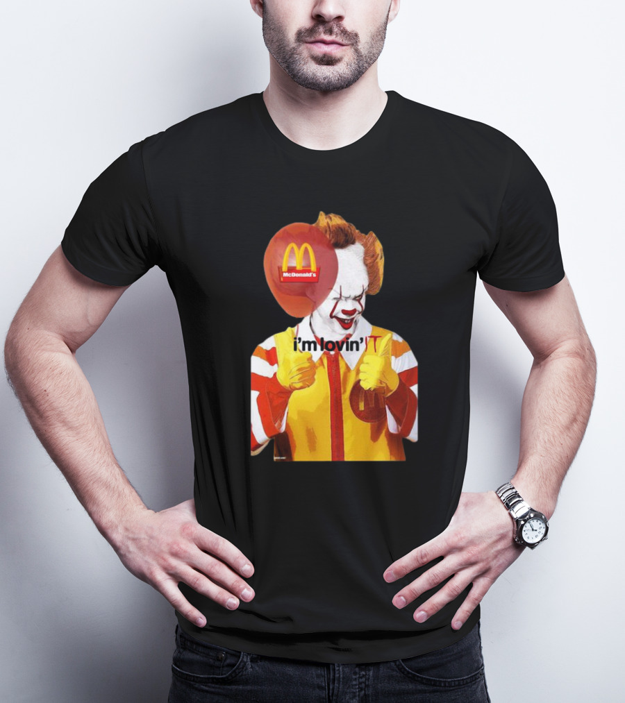 Pennywise McDonald’s I’m Lovin’ IT Balloon T-Shirt