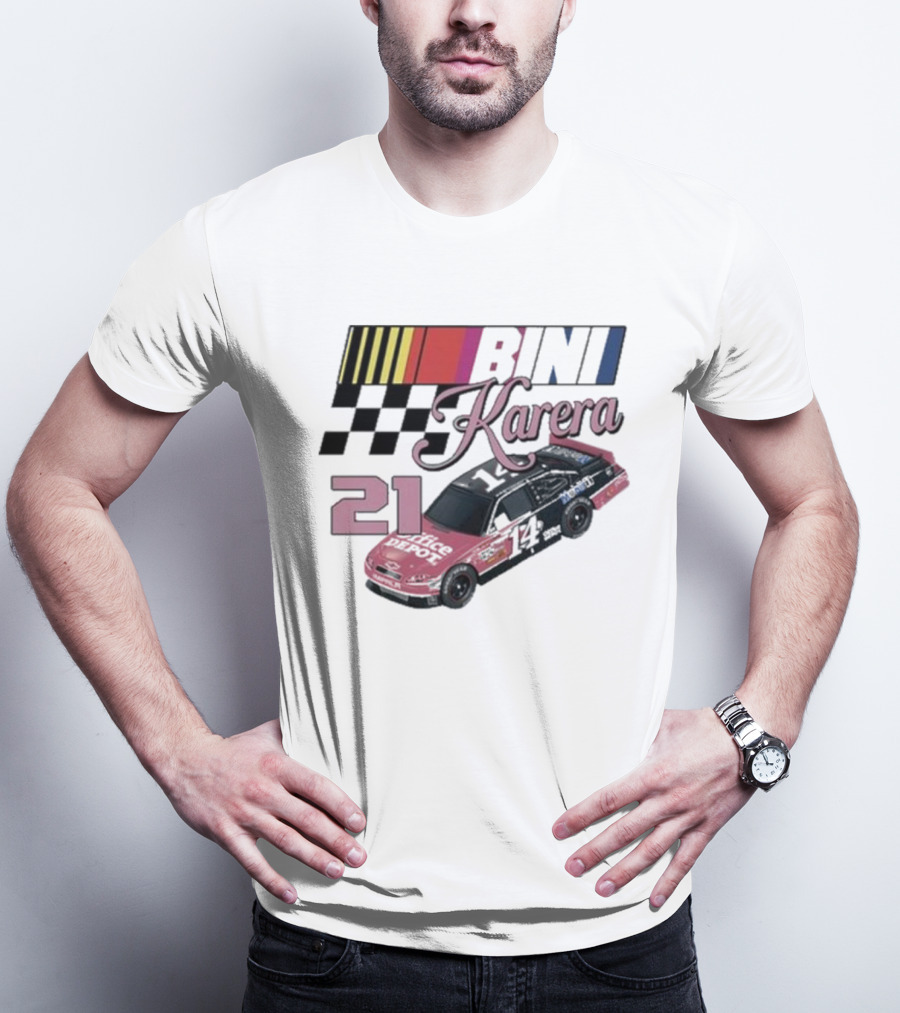 Bini Karera 21 Race Car Office Depot T-Shirt