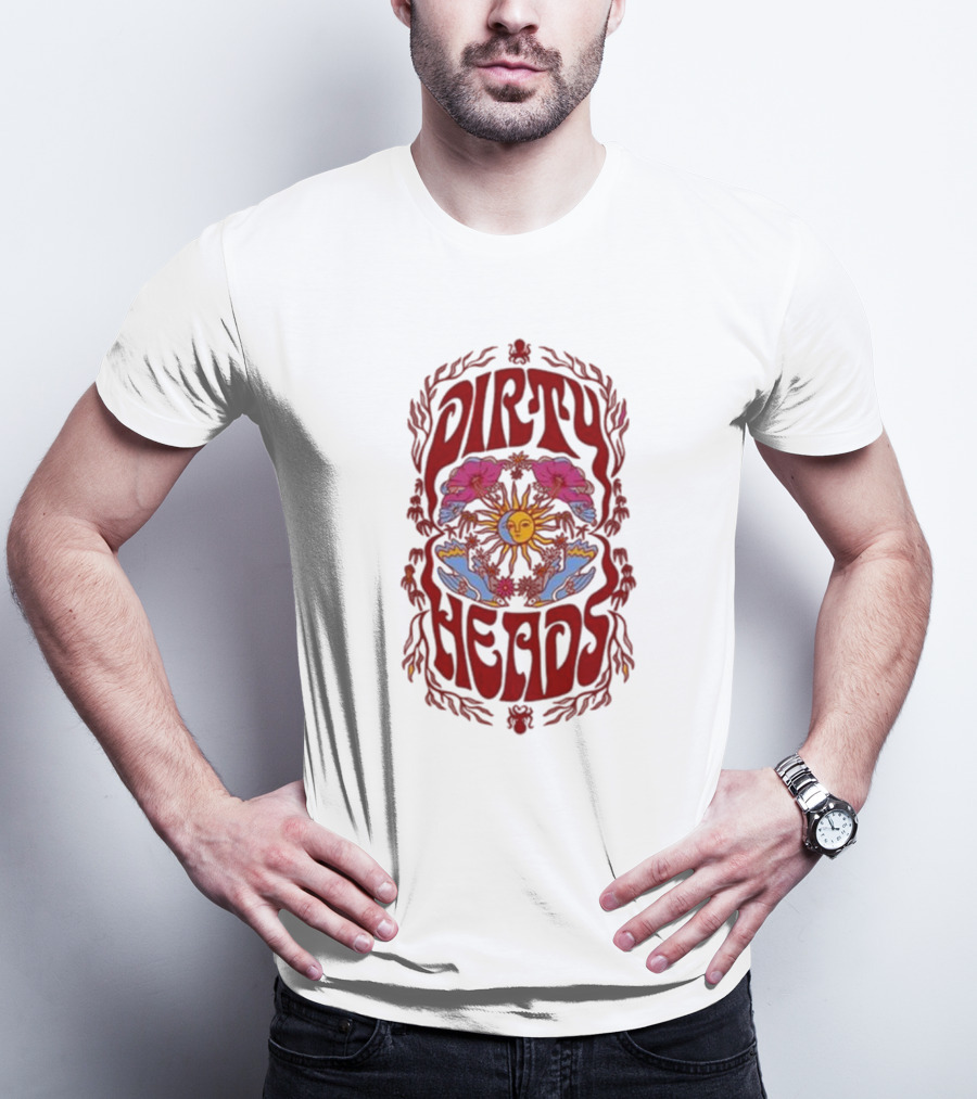 Dirty Heads Psychedelic Sun And Animals T-Shirt