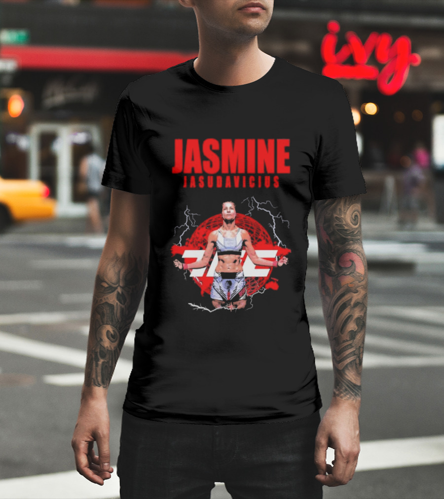 Jasmine Jasudavicius UFC Fighter Supporter MMA Champion T-Shirt