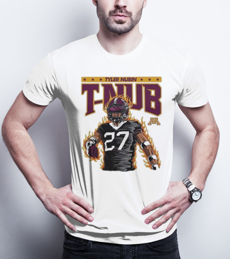 Ncaa Football Tyler Nubin T-Nub Defensive Back 27 Youth T-Shirt