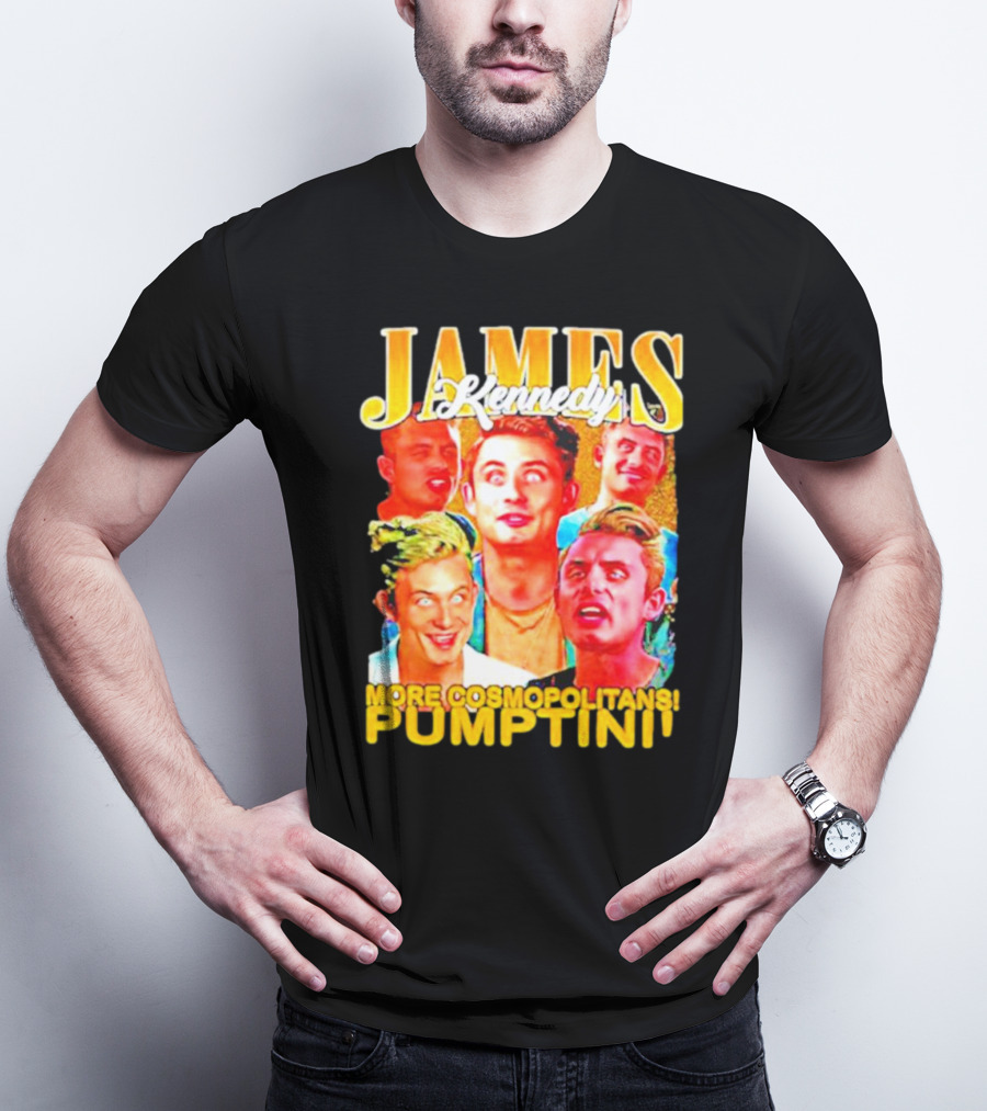 James Kennedy More Cosmopolitans Pumptini Vintage T-Shirt