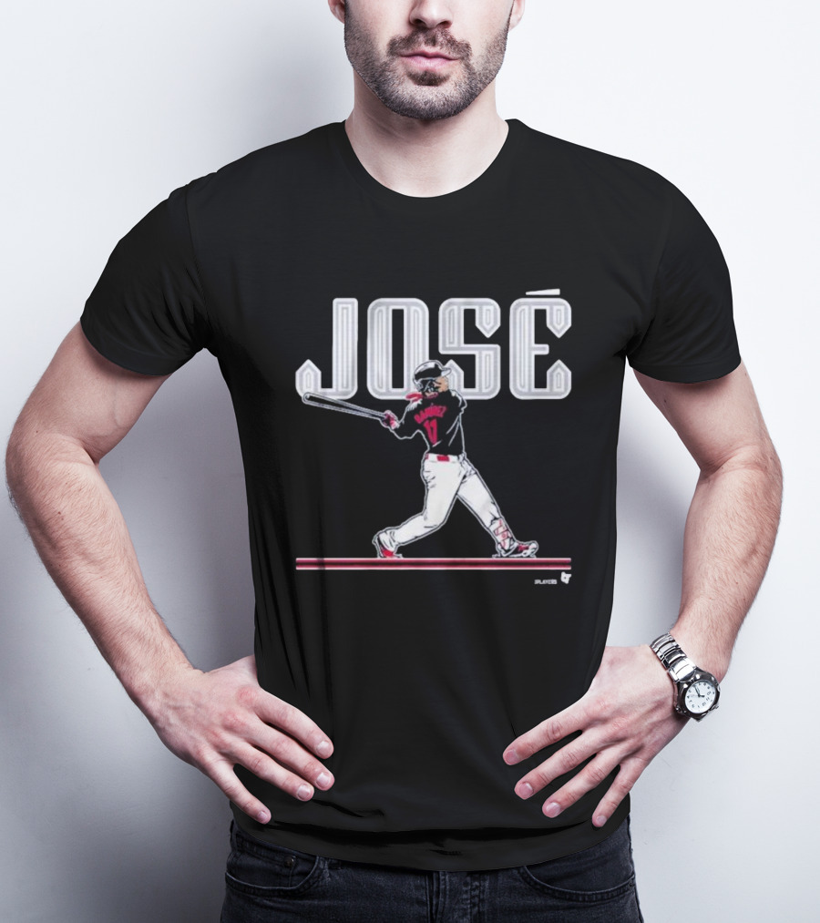 José Ramirez Baseball Swing Athletic Performance T-Shirt