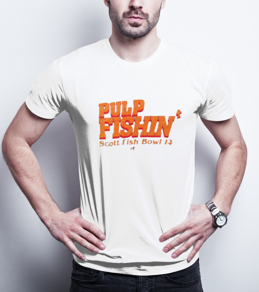 Pulp Fishin Scott Fish Bowl 14 T-Shirt