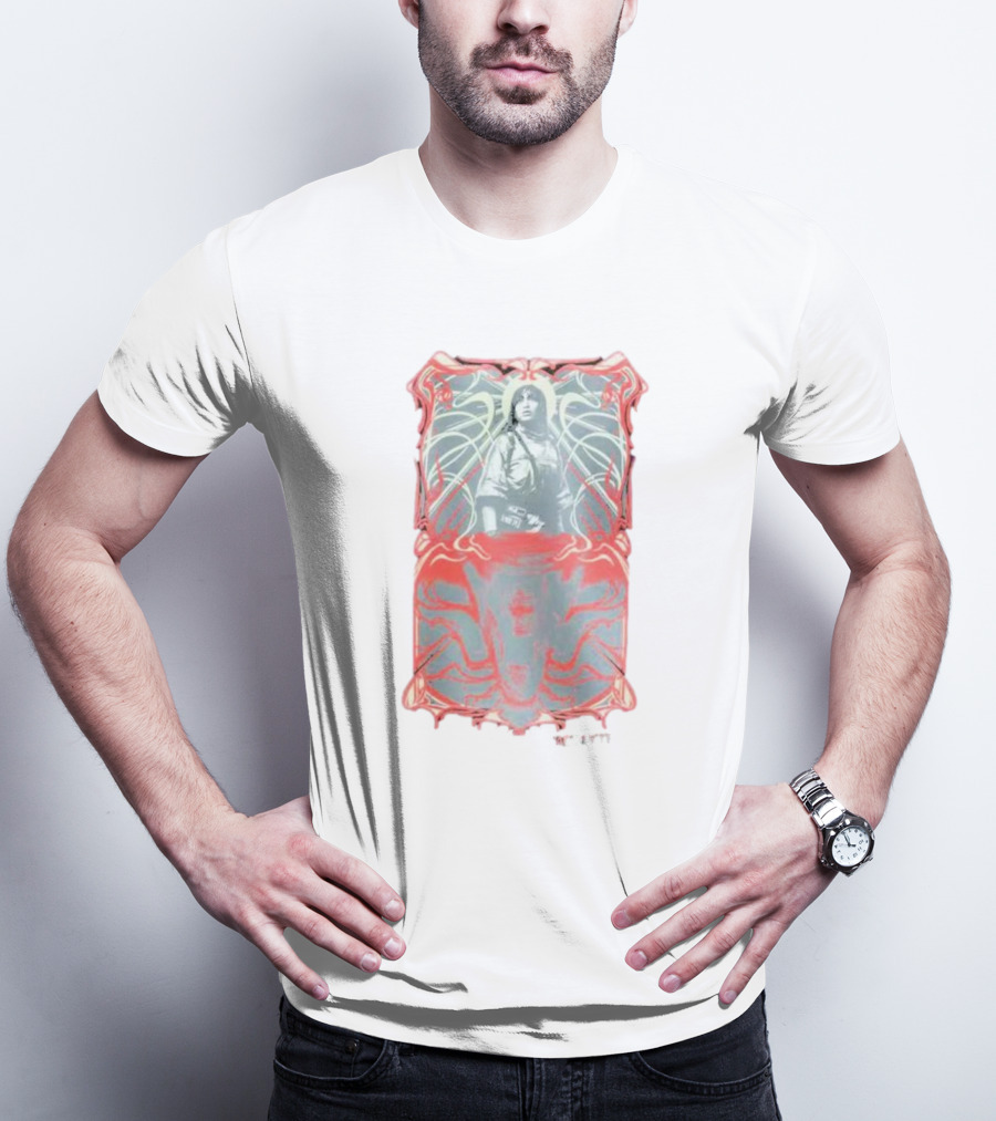 Star Wars The Acolyte Red And Silver Character T-Shirt