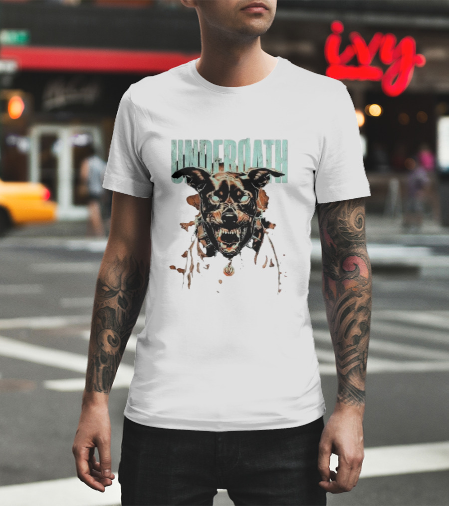 Underoath Emo’s Not Dead Horror Dog Fierce Canine T-Shirt
