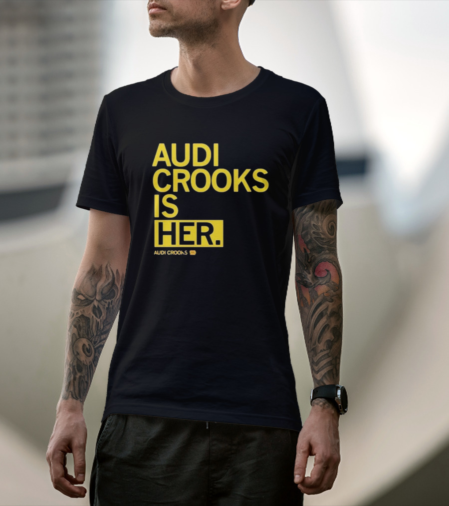 Audi Crooks Is Her Basketball Star Empowerment T-Shirt