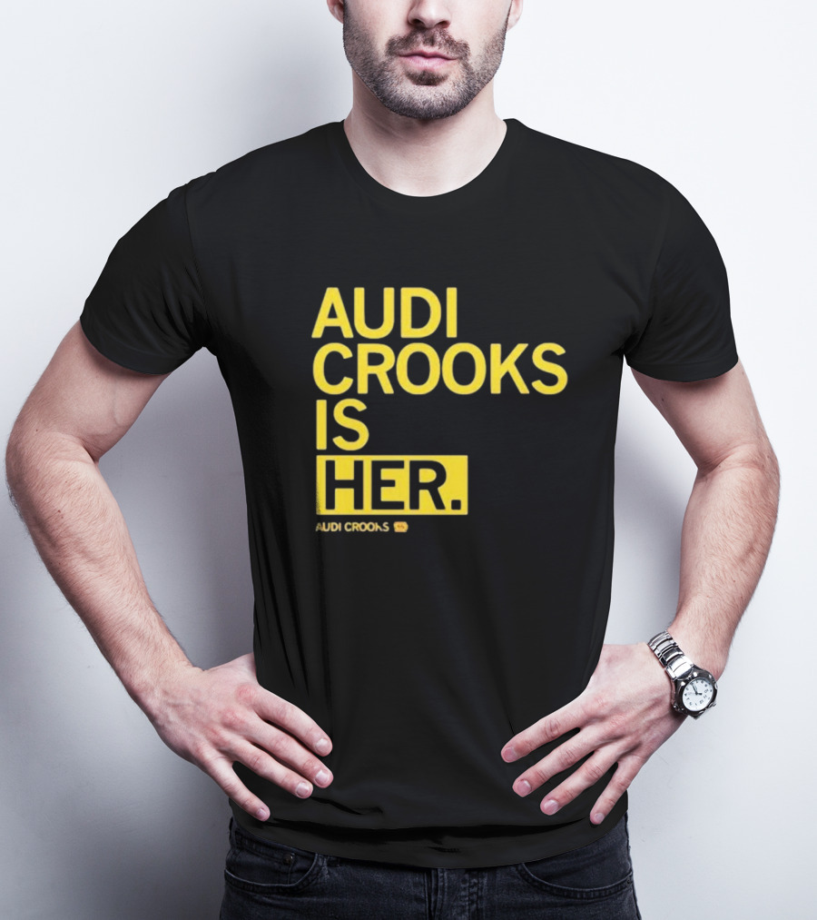 Audi Crooks Is Her Basketball Star Empowerment T-Shirt