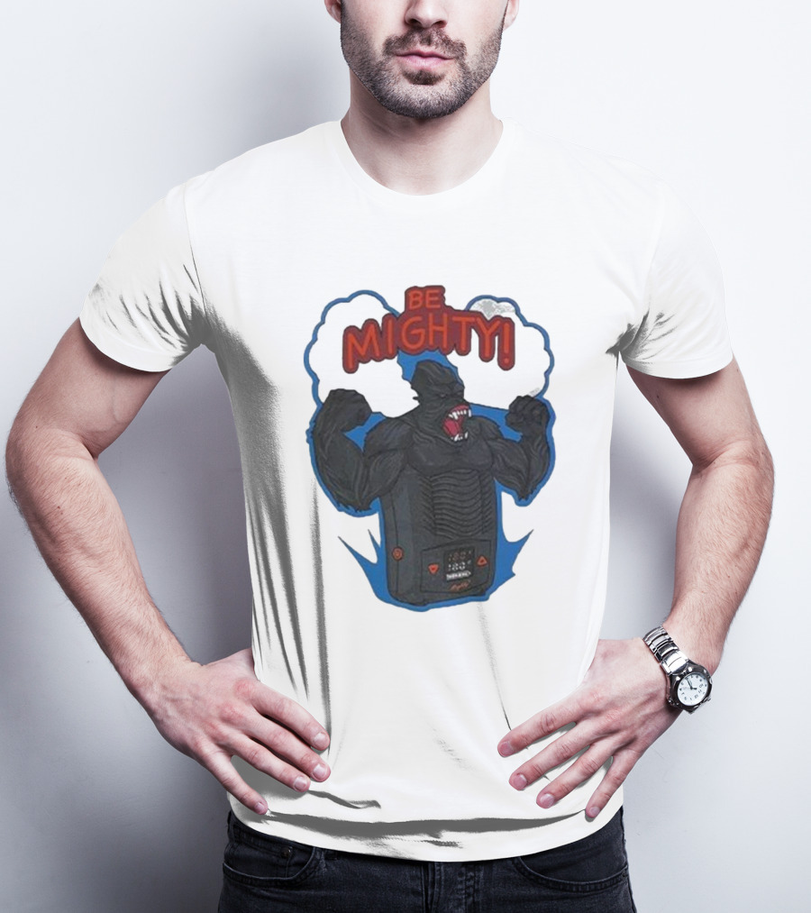 Be Mighty Monster Creature Inspired By Kaiju And Electronics T-Shirt