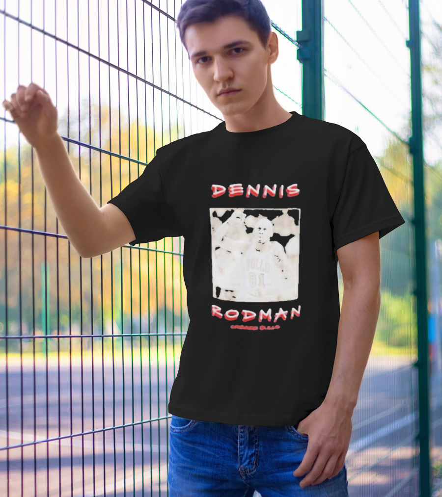 DENNIS RODMAN BULLS 91 CHICAGO BASKETBALL T-Shirt