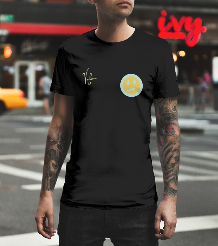 Judah And The Lion Collab Vala Smiley Face T-Shirt