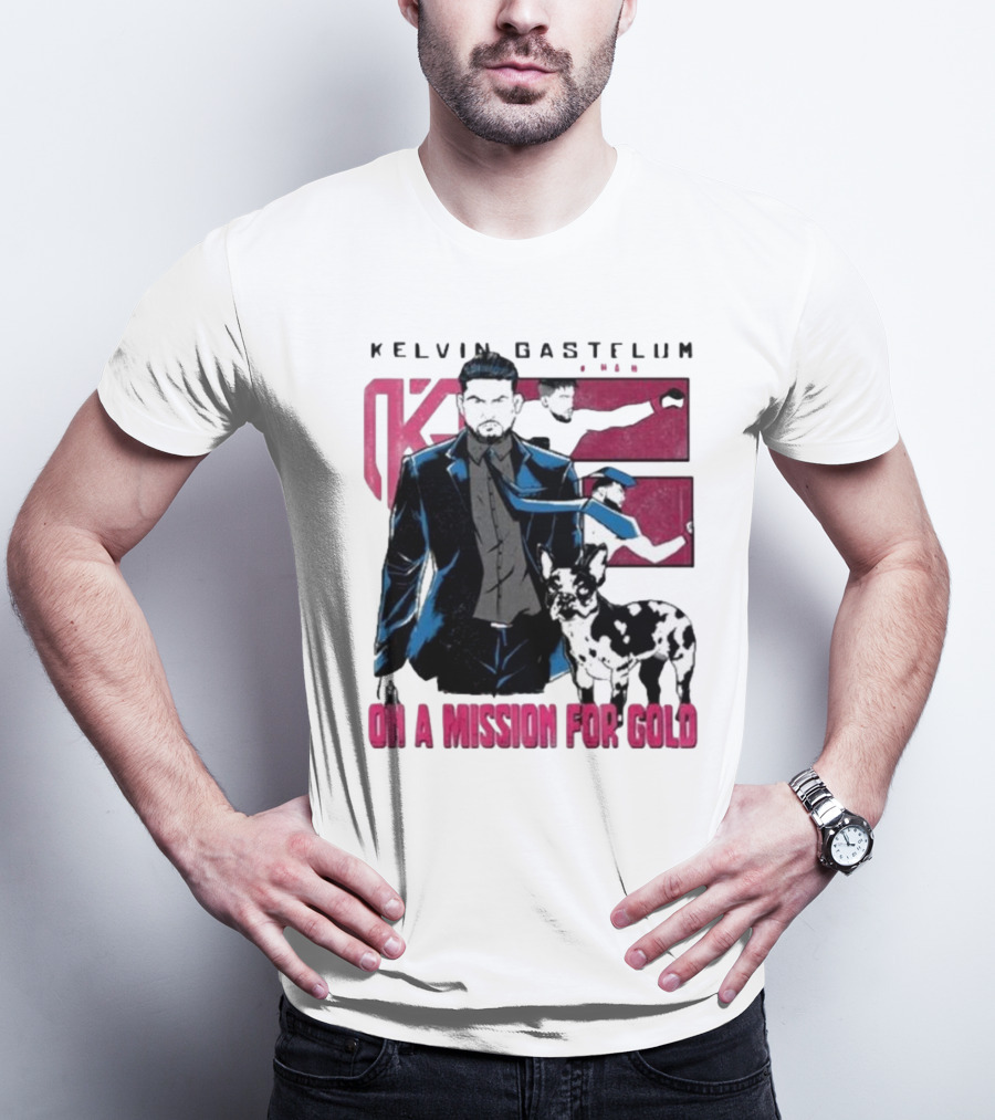 Kelvin Gastelum Wick On A Mission For Gold T-Shirt