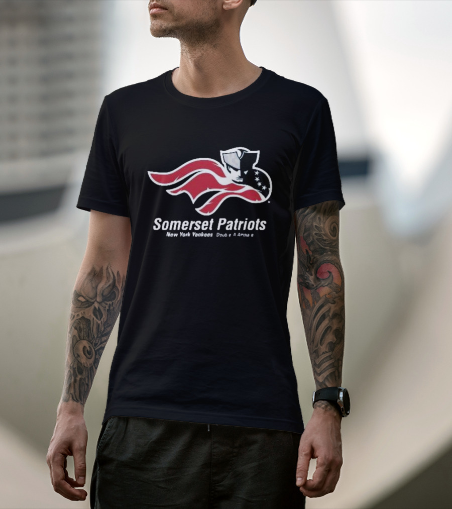 Somerset Patriots New York Yankees Double A Affiliate T-Shirt