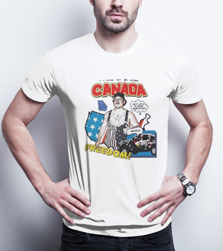Noah Canada Freedom But He's A True American America T-Shirt