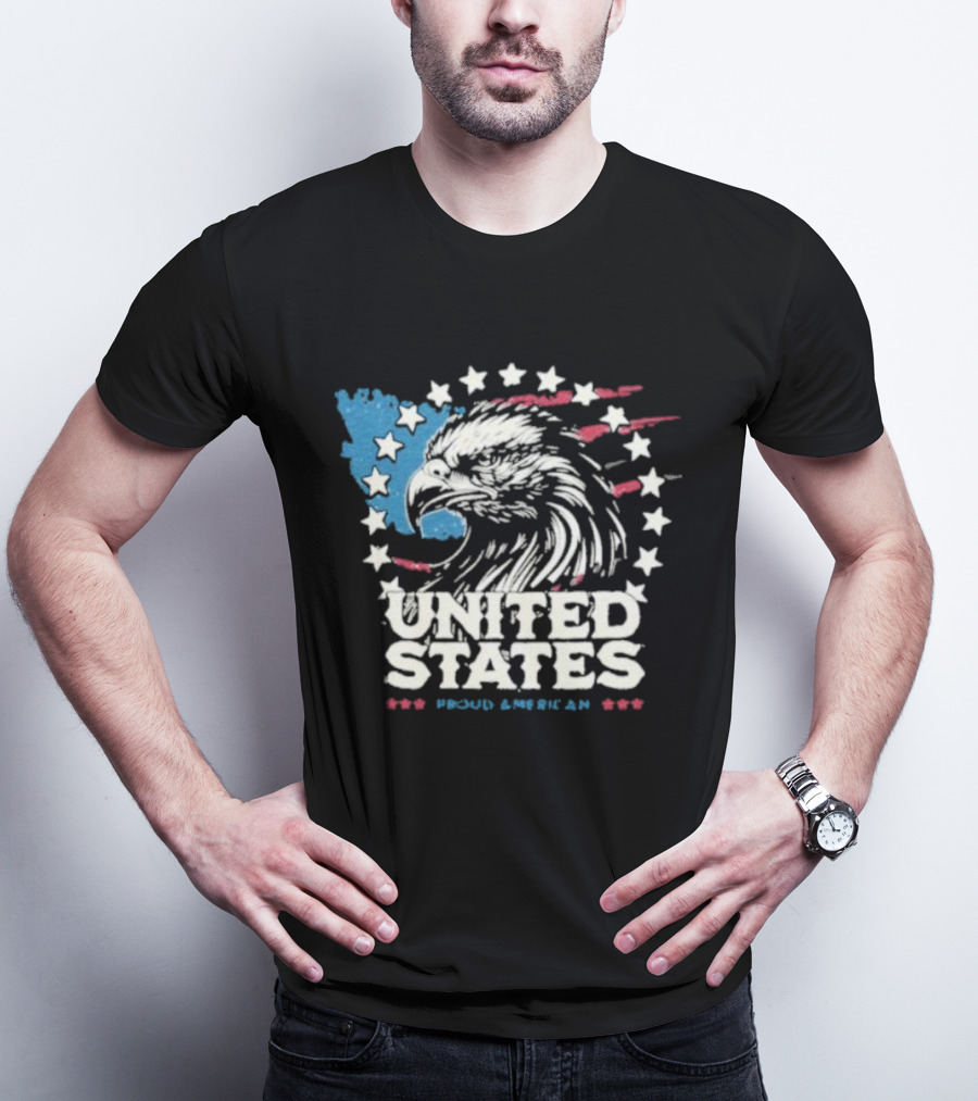 United States Proud American Eagle T-Shirt