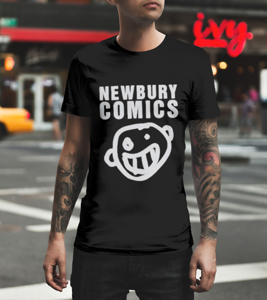 Newbury Comics Smiling Face T-Shirt