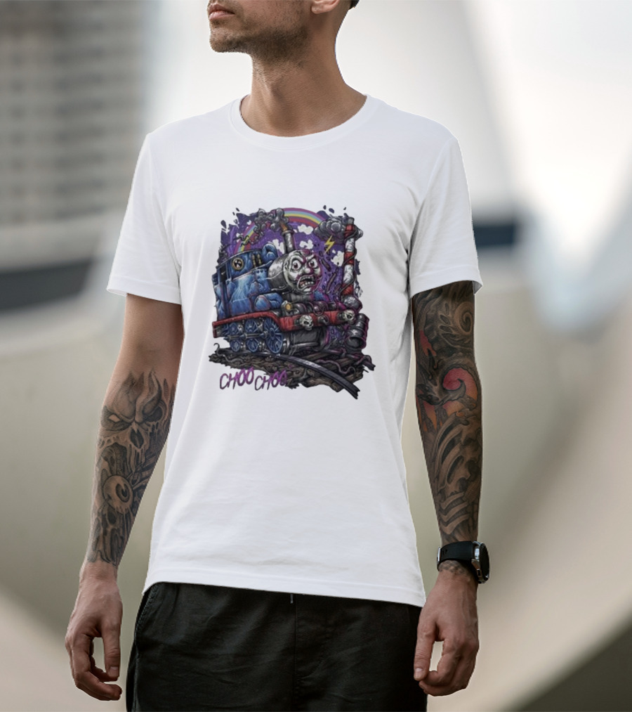Damaged Society Choo Choo Train Madness T-Shirt