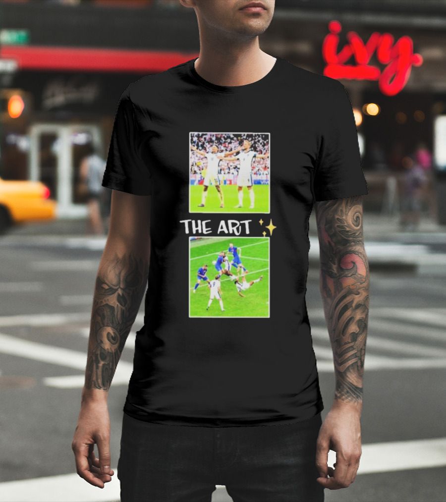 Jude Bellingham The Art Football Celebration Magic T-Shirt