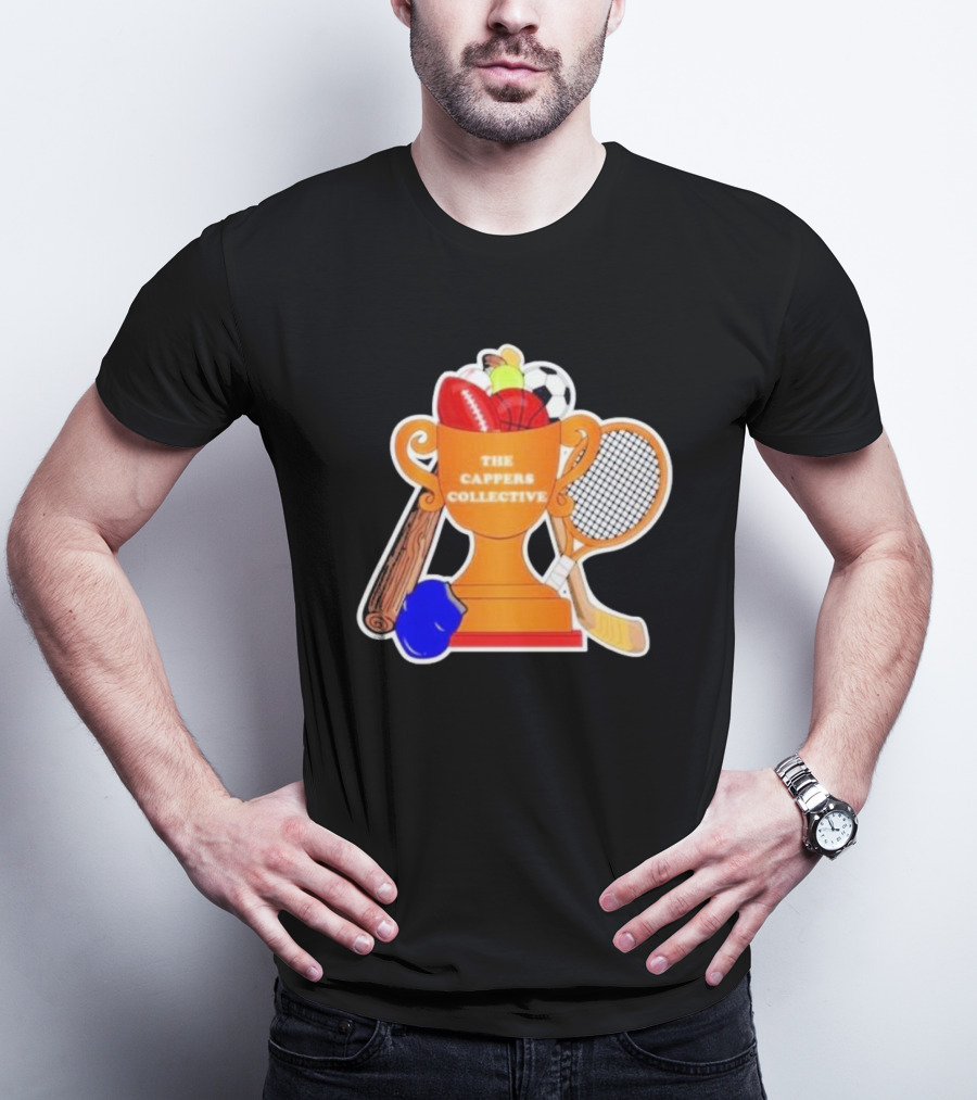The Cappers Collective Trophy Sport Baseball Boxing Soccer Tennis Hockey Basketball T-Shirt