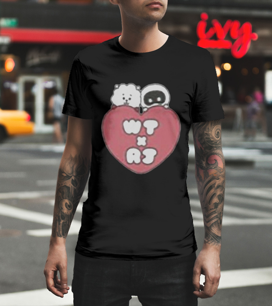 Wootteo X RJ Heart Collaboration T-Shirt