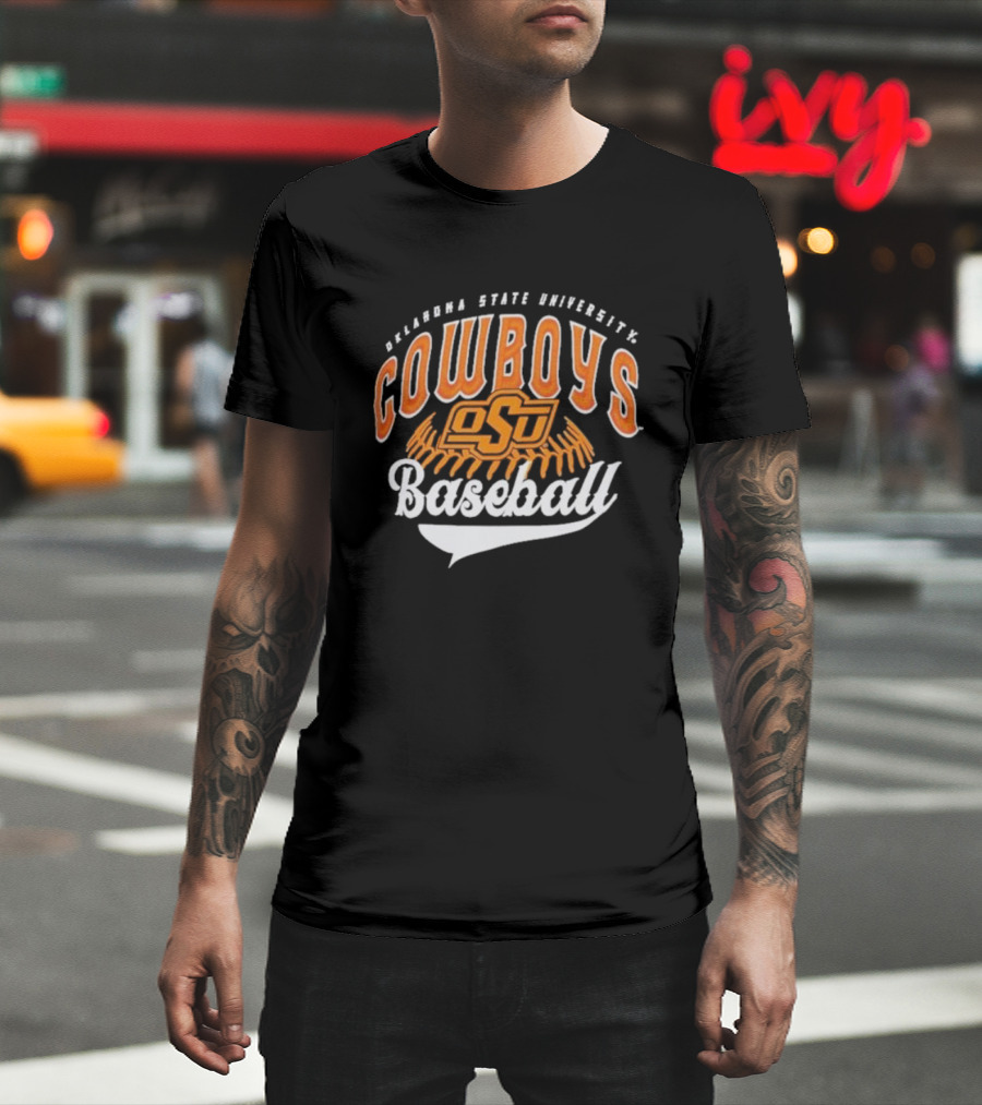 Oklahoma State University Cowboys OSU Baseball T-Shirt