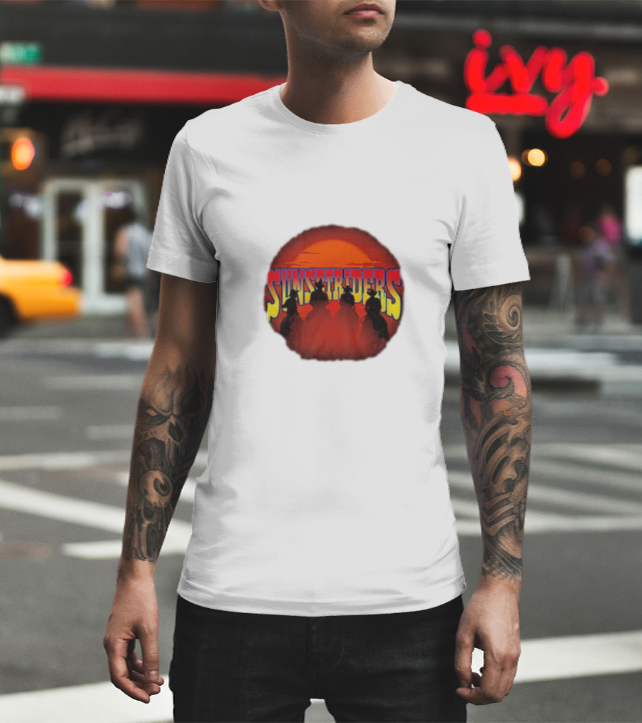 Sunset Riders Shadow Edition Retro Cowboys Game Iconic T-Shirt