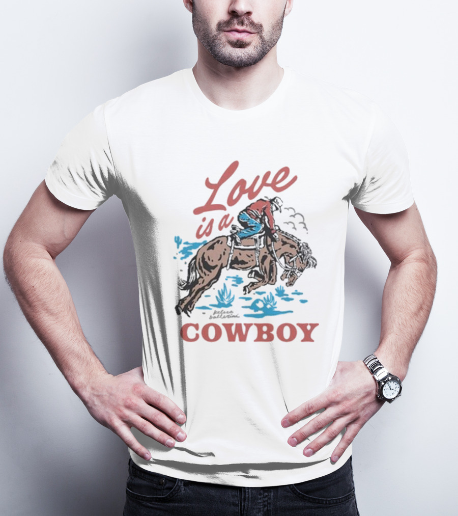 Kelsea Ballerini Love Is A Cowboy Vintage Rodeo T-Shirt