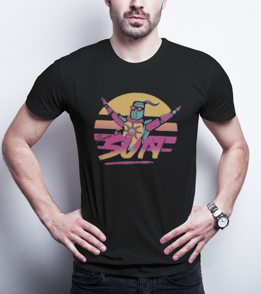 Louez Le Soleil Dark Souls Praise The Sun Hommes T-Shirt