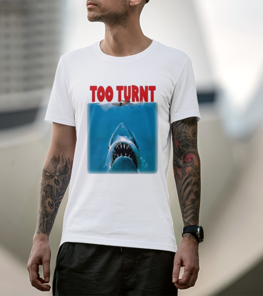 Too Turnt Shark Week T-Shirt