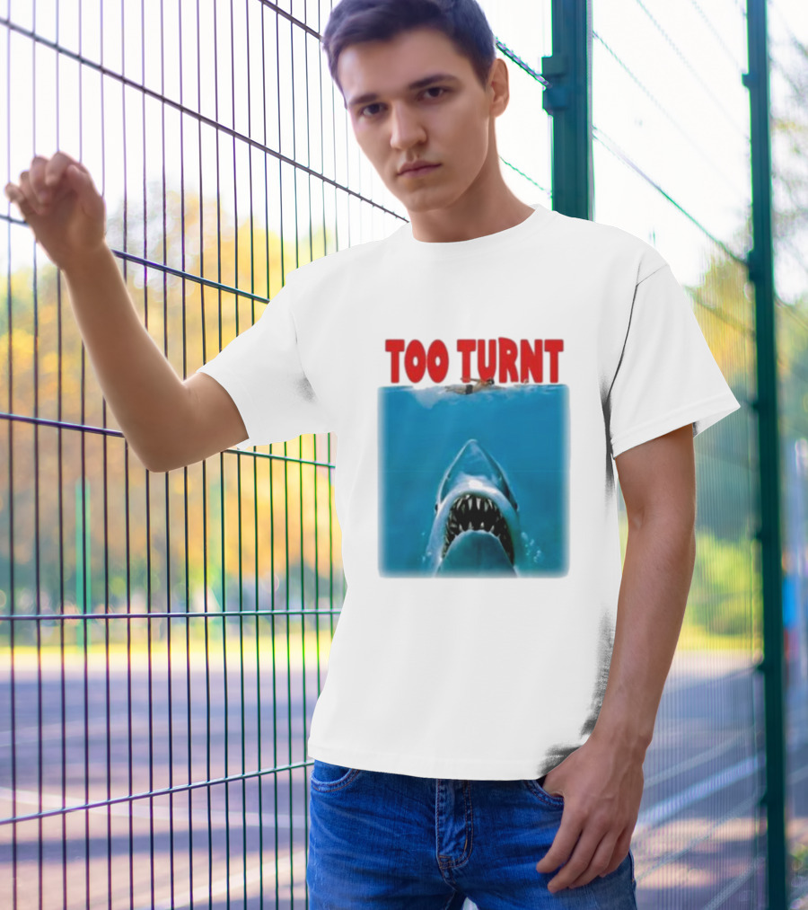 Too Turnt Shark Week T-Shirt