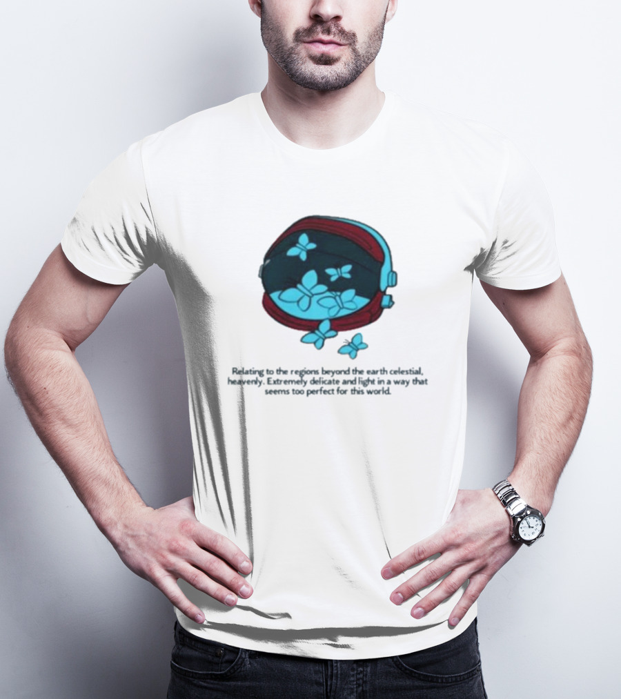Relating To The Regions Beyond The Earth Celestial Heavenly Perfect Light T-Shirt