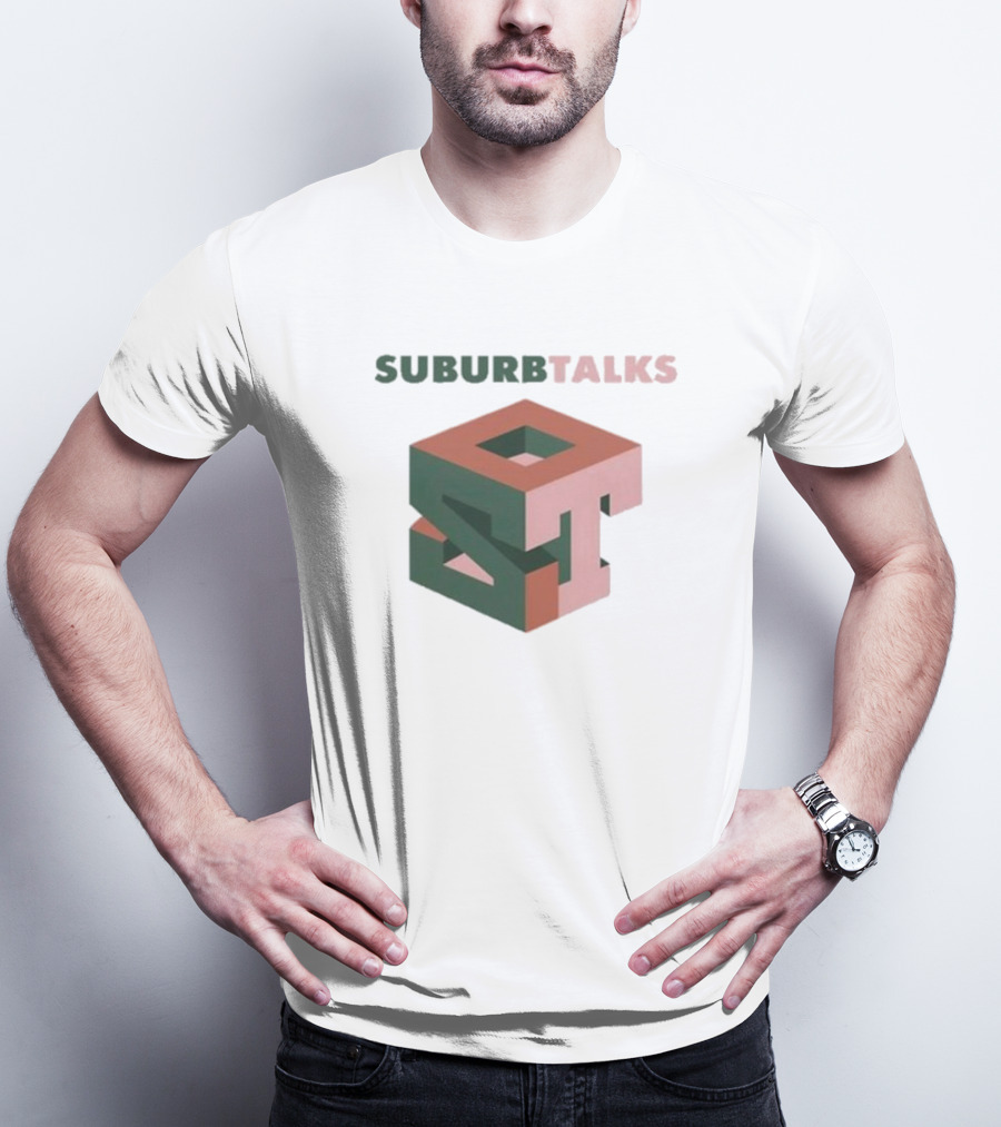 SUBURBTALKS Geometric Logo N64 T-Shirt