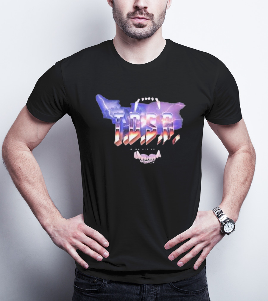 T.D.S.R. The Dawg Strikes Again Ruin Your Day Lightning Teeth T-Shirt